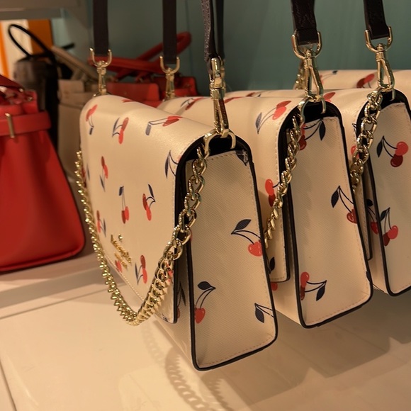 kate spade | Bags | Kate Spade Carson Dancing Cherries Cherry ...